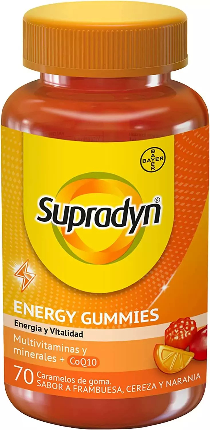 70 unidades Supradyn Energy Gummies on Vitaminas, Minerales y Coenzima Q10