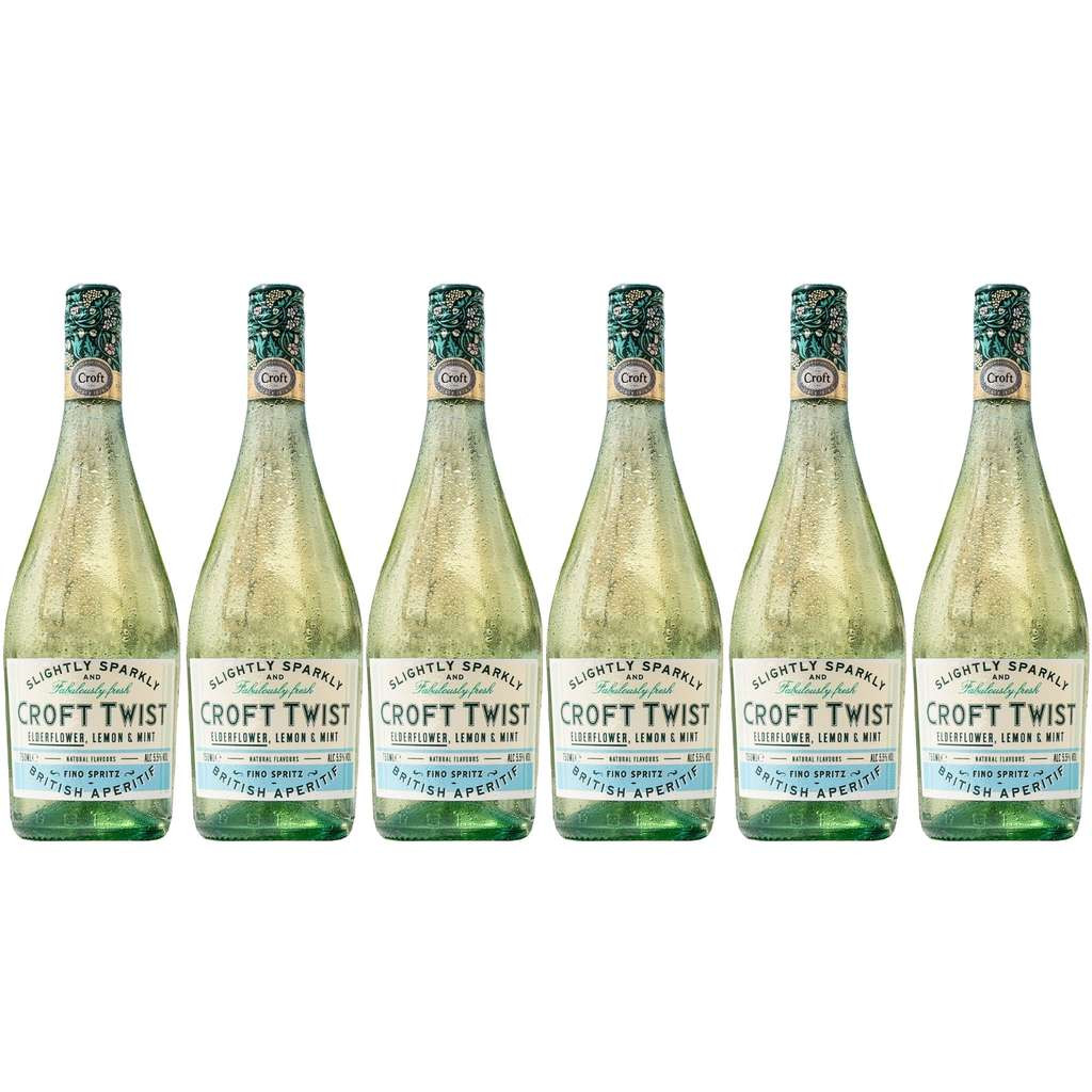 Croft Twist Vino Fino Spritz D.O. Jerez – Pack ahorro 6 botellas de 750 ml