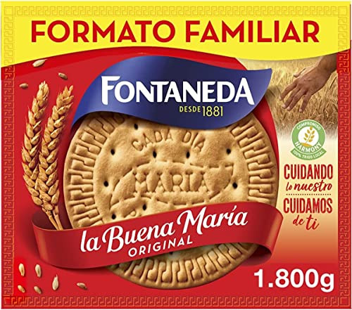 Fontaneda La Buena María Original Galletas María Desayuno Caja Formato ...