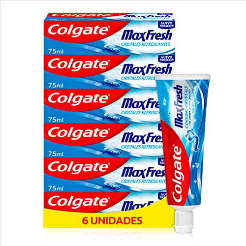 Pack 6x pasta de dientes Colgate Max Fresh