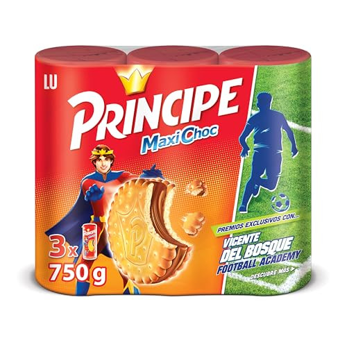 Pack Familiar Príncipe Maxi Choc Galletas de Chocolate 3 Unidades