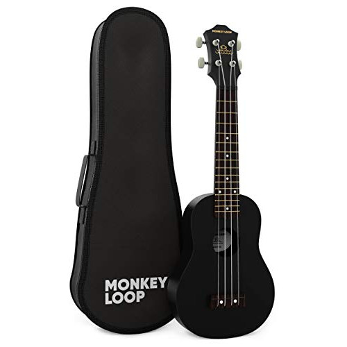 Ukelele Soprano Monkey Loop Gorilla Black